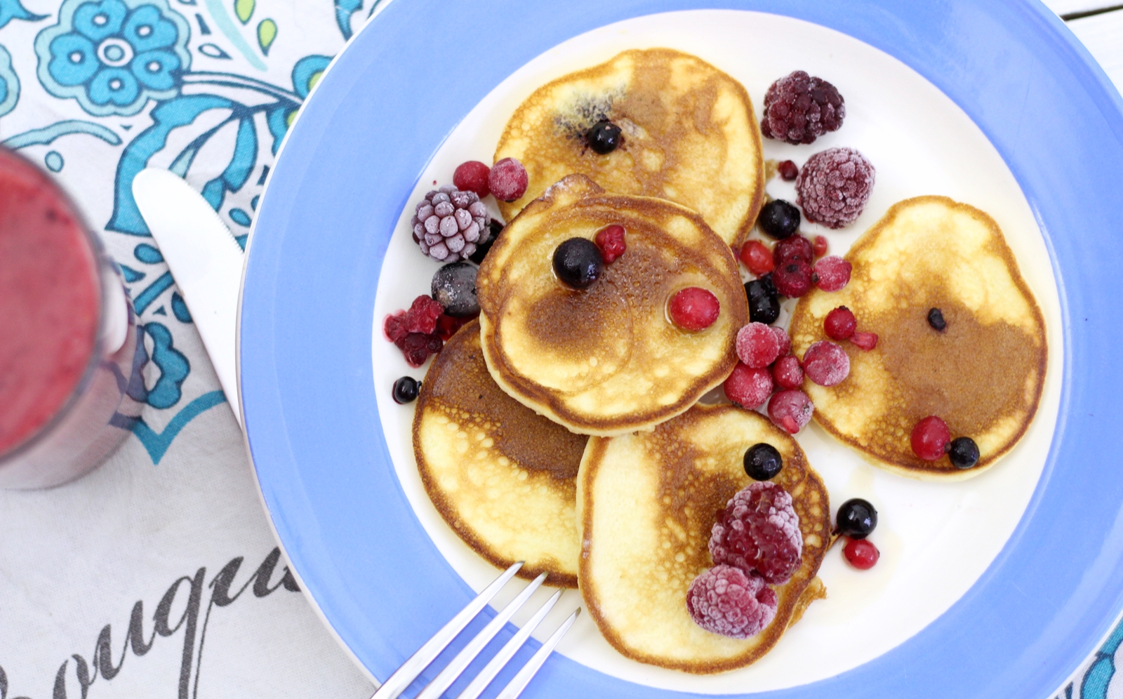Rezept: American Pancakes mit Beeren - Lavie Deboite