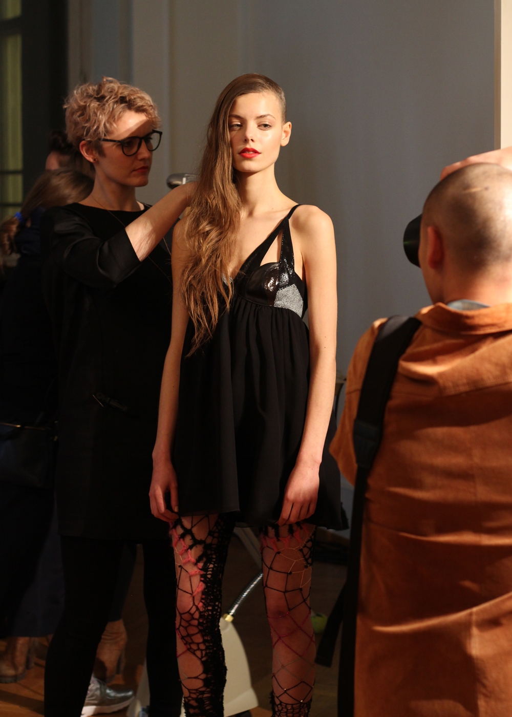 Augustin Teboul Berliner Mode Salon Runway AW 2016 Backstage Fitting 2 ...