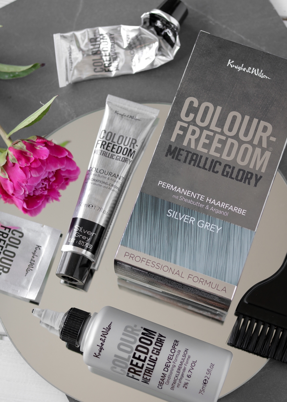 Graue Haare Erfahrungen mit Colour Freedom Silver Grey Coloration (2 ...